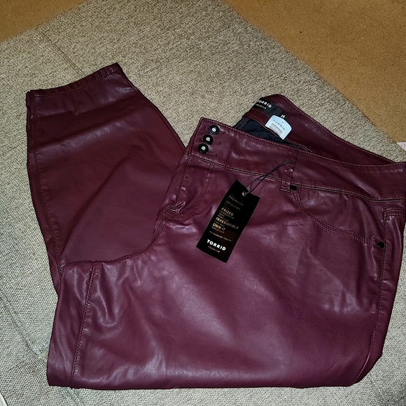 torrid | Pants & Jumpsuits | Torrid Faux Leather Pant 26 | Poshmark